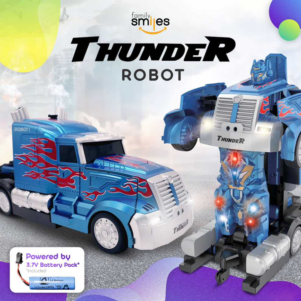 Kids Remote Control Truck RC Car Transforming Robot – BTTF Products